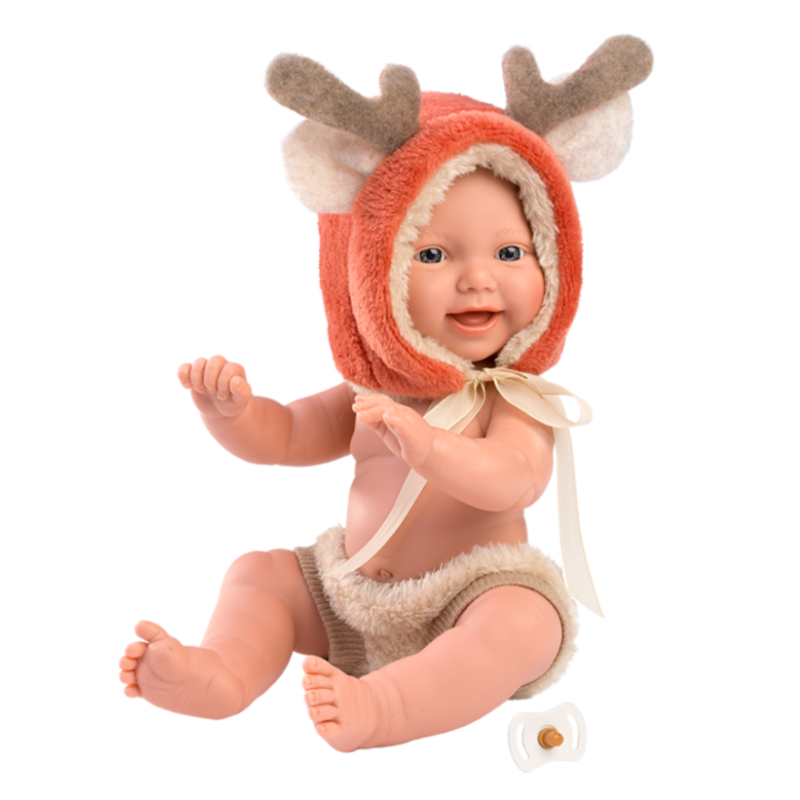 Llorens Mala beba s kapicom 30cm | Kidsboxx