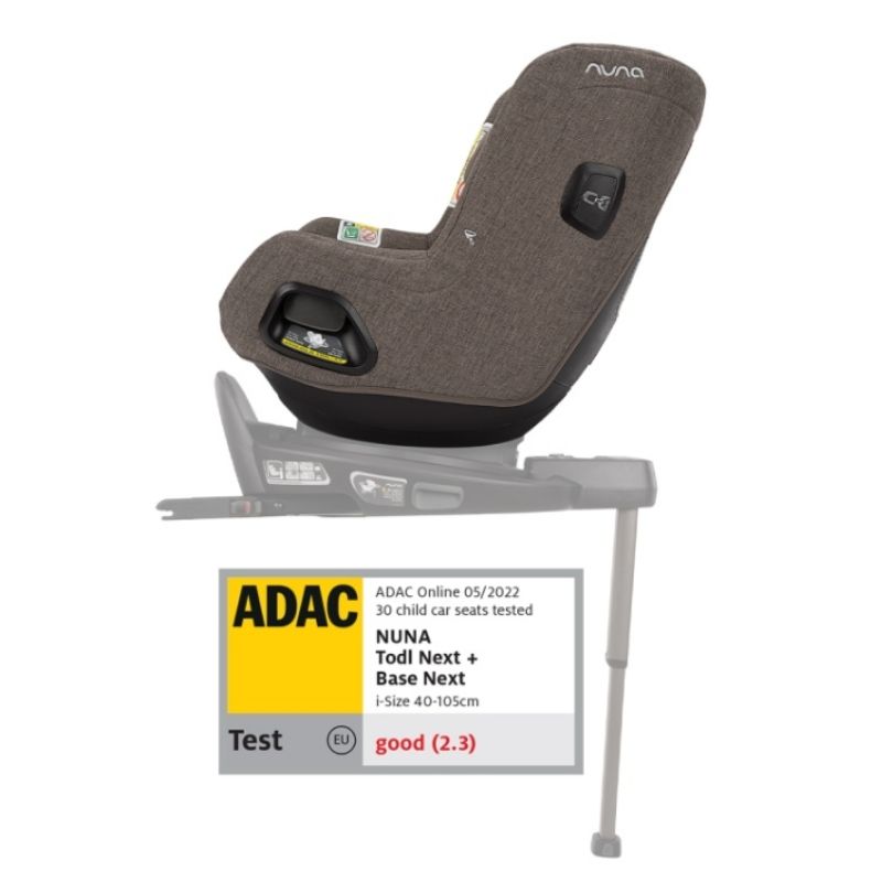 Nuna® Dječja autosjedalica Todl™ Next 360° i-Size (40-105 cm) Chestnut